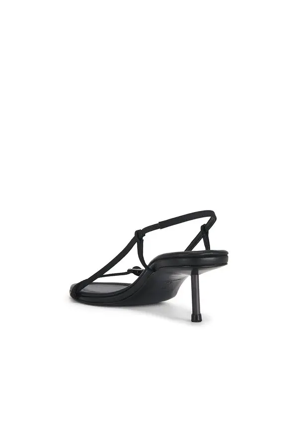 ST. AGNI Petit Belt Slingback Heel
