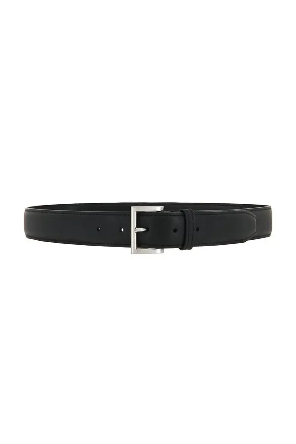 ST. AGNI Homme Leather Belt - Black