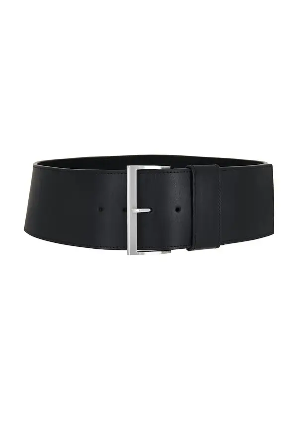 ST. AGNI Wide Classic Belt - Black