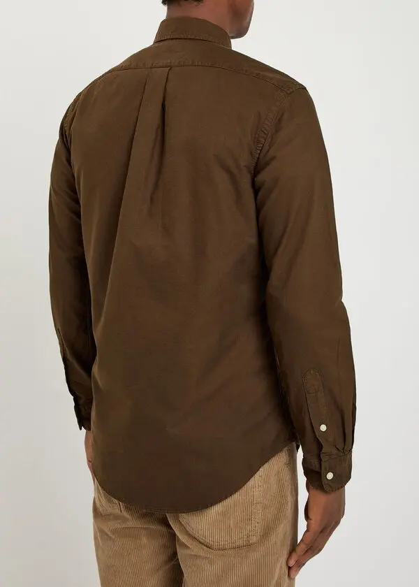Polo Ralph Lauren Logo-embroidered Cotton Shirt