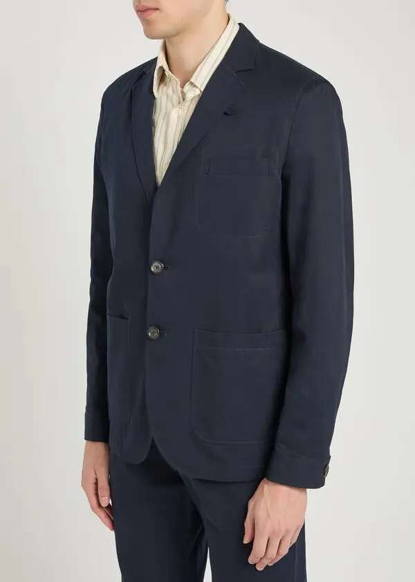 Oliver Spencer Theobald Cotton Blazer