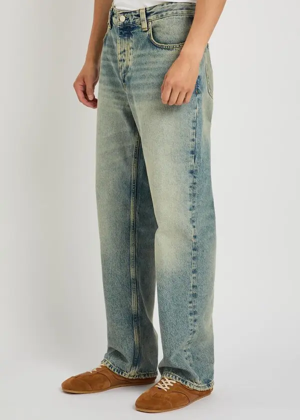 WON HUNDRED Steve Straight-leg Jeans - Light Blue