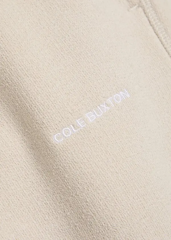 COLE BUXTON Logo-embroidered Straight-leg Sweatpants