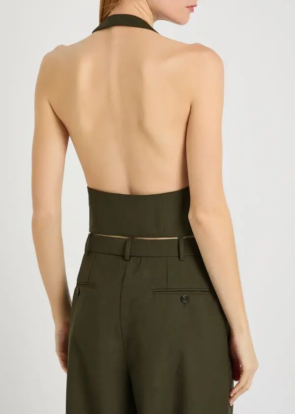 Ronny Kobo Alesis Woven Top - Green