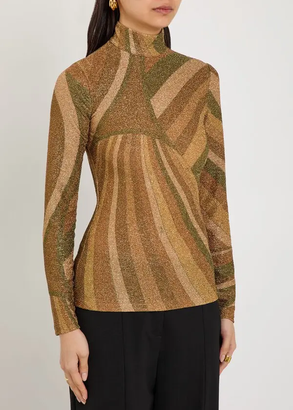 Emilio Pucci Istrice Printed Jersey Shirt