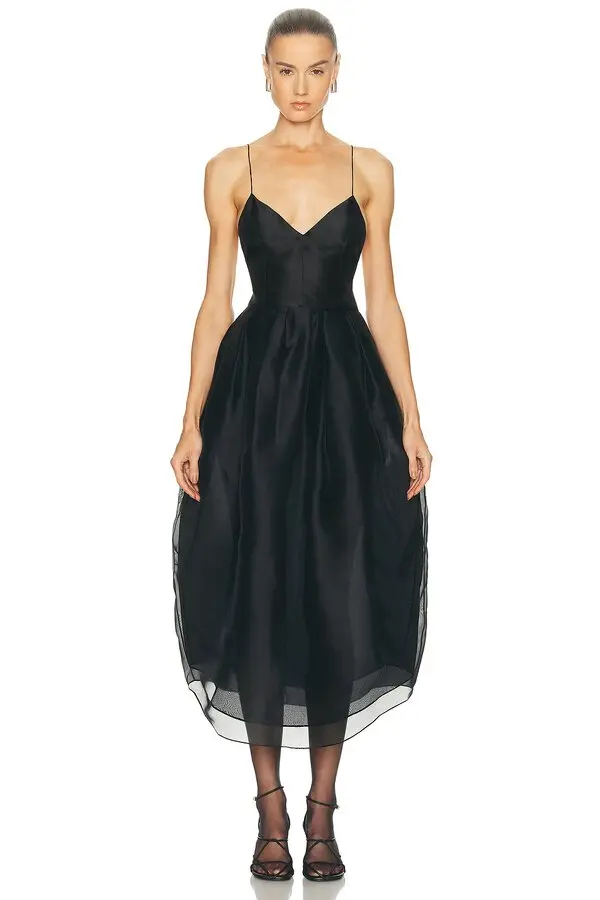 Khaite Colette Dress - Black