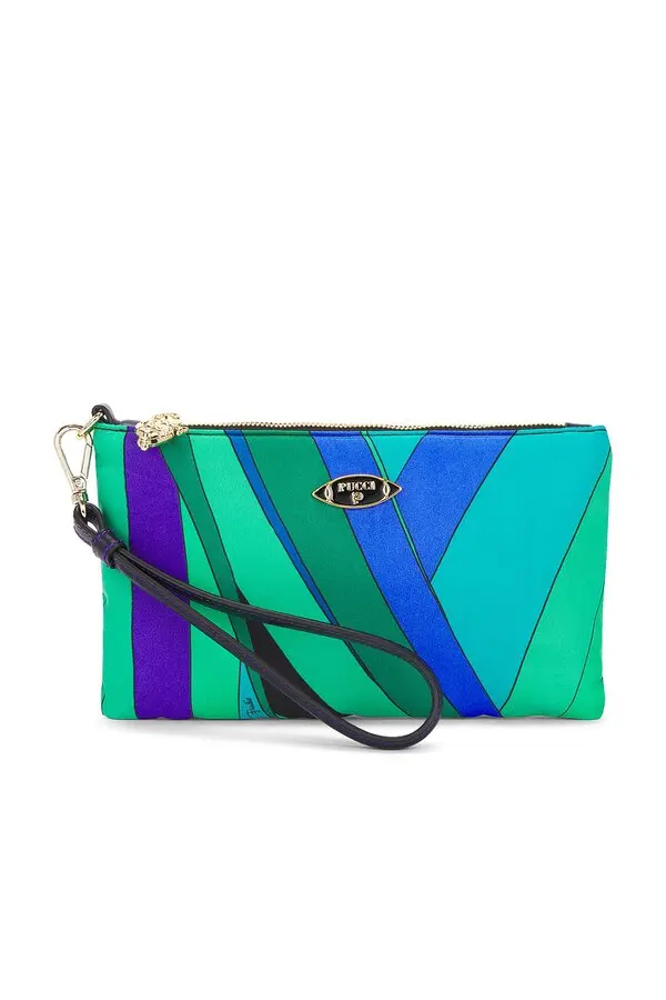 Emilio Pucci Pouch With Wrist Strap