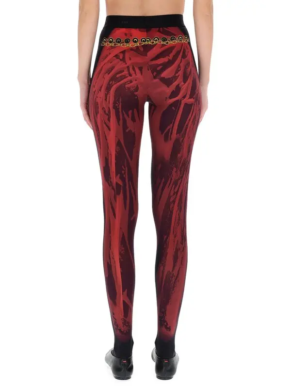 MARINE SERRE Wet Nuisette" Leggings