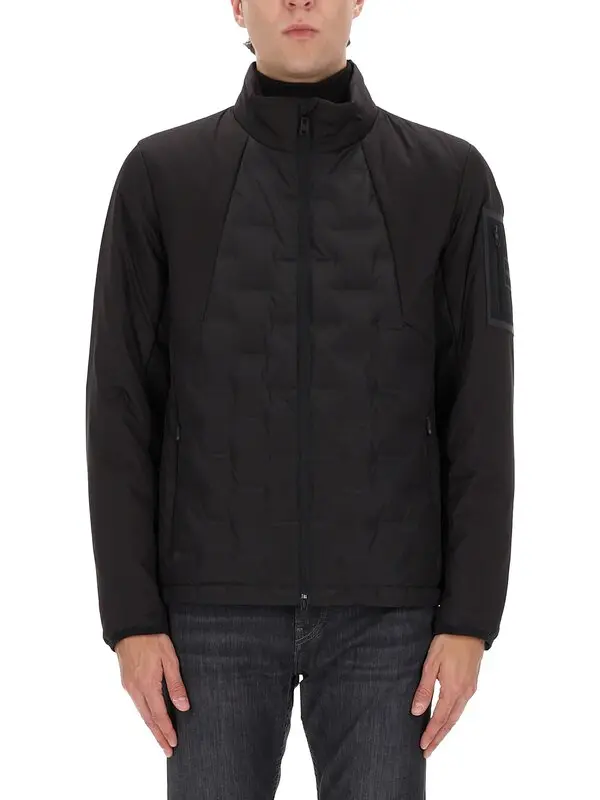 BOSS Down Hybrid Jacket - Black