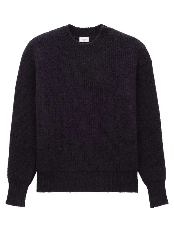 Saint Laurent Thick Knit Pullover - Blue