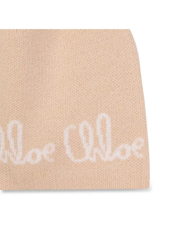 Chloé Logo Cap - Beige