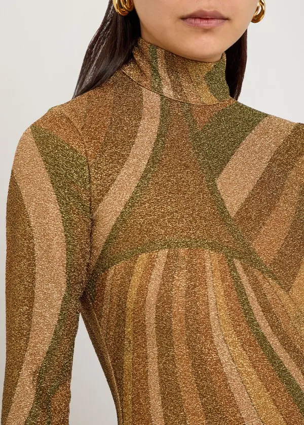 Emilio Pucci Istrice Printed Jersey Shirt