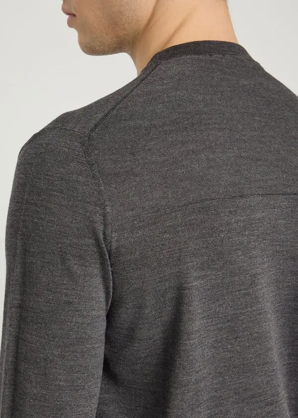 JIL SANDER Paneled Wool Jumper