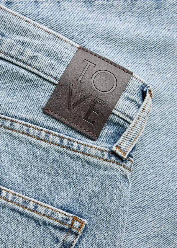 Tove Sofie Relaxed Straight-leg Jeans