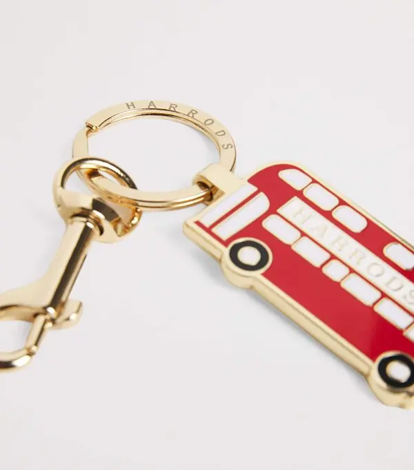 Harrods London Bus Keyring