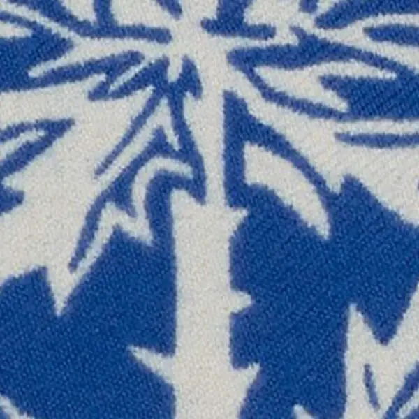 Burberry Wool Thistle Shield Scarf - Blue