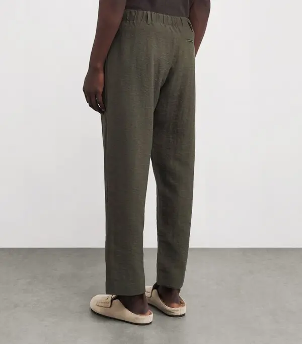 Commas Wide-leg Pleated Resort Trousers