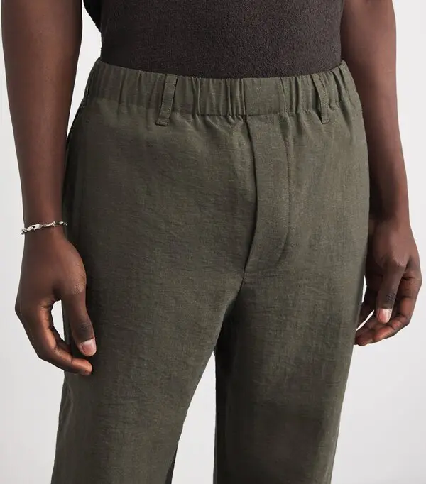 Commas Wide-leg Pleated Resort Trousers