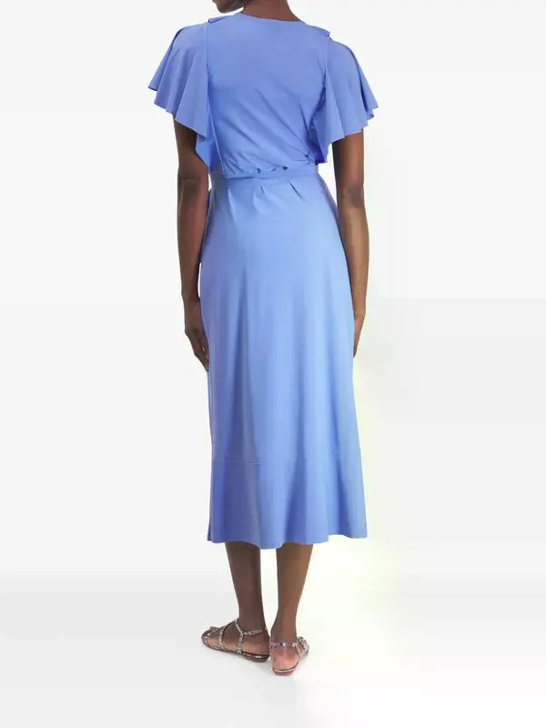 Dorothee Schumacher Ruffle Wrap Dress