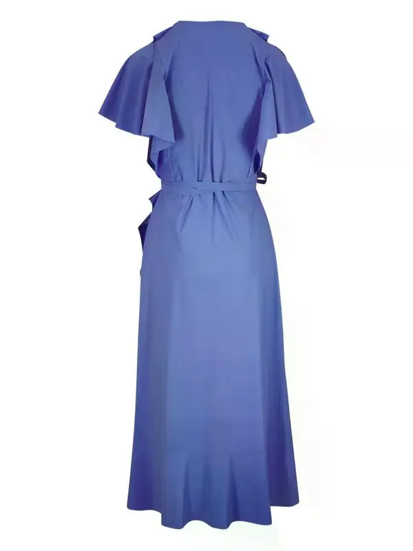 Dorothee Schumacher Ruffle Wrap Dress