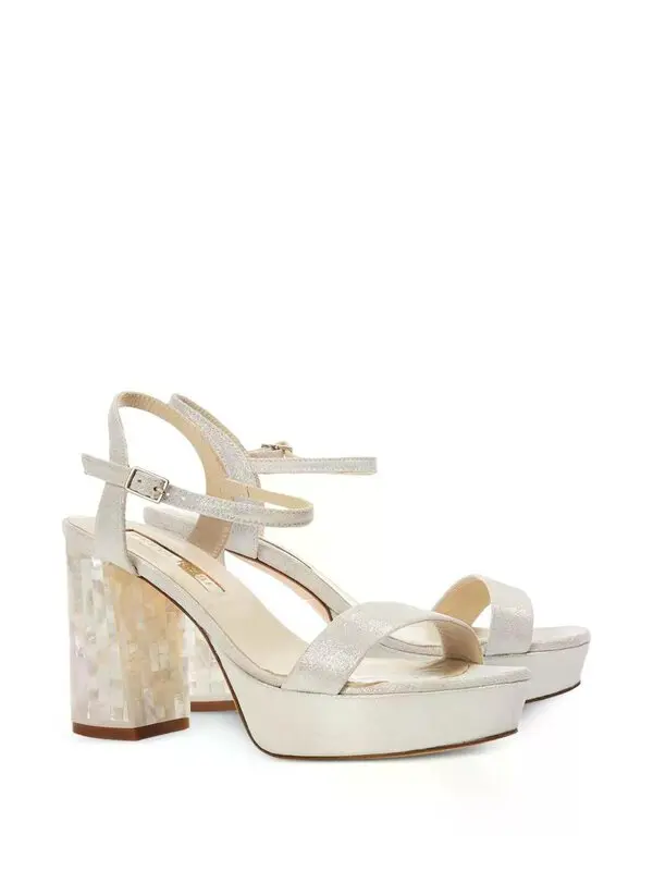 FREYA ROSE Gigi Ankle-strap Sandals - Neutrals
