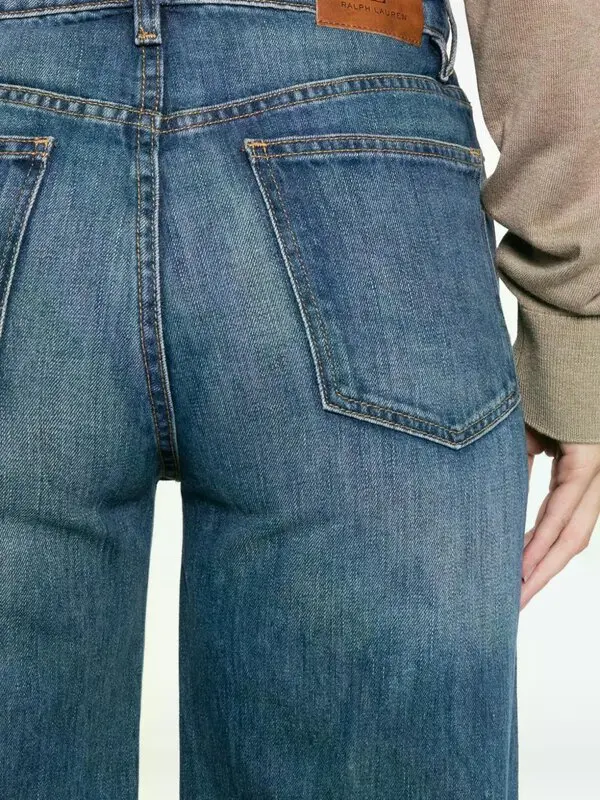 Ralph Lauren High-rise Wide Leg Jeans