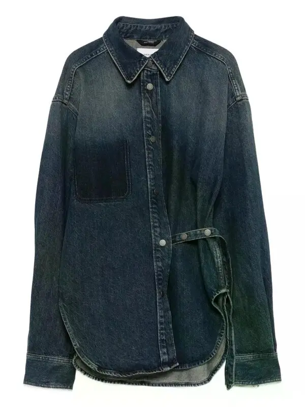 HAIKURE Bella Belt Pocket Shirt