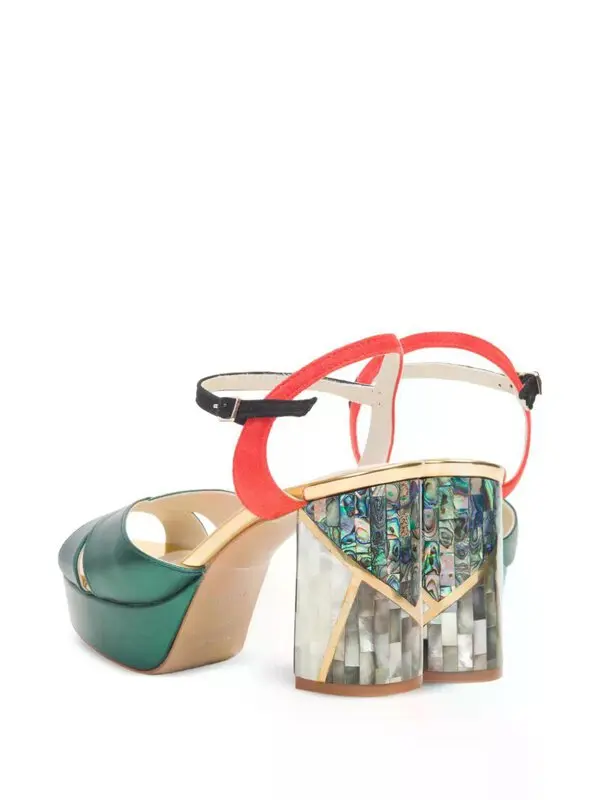 FREYA ROSE Kami Crossover Platform Sandals