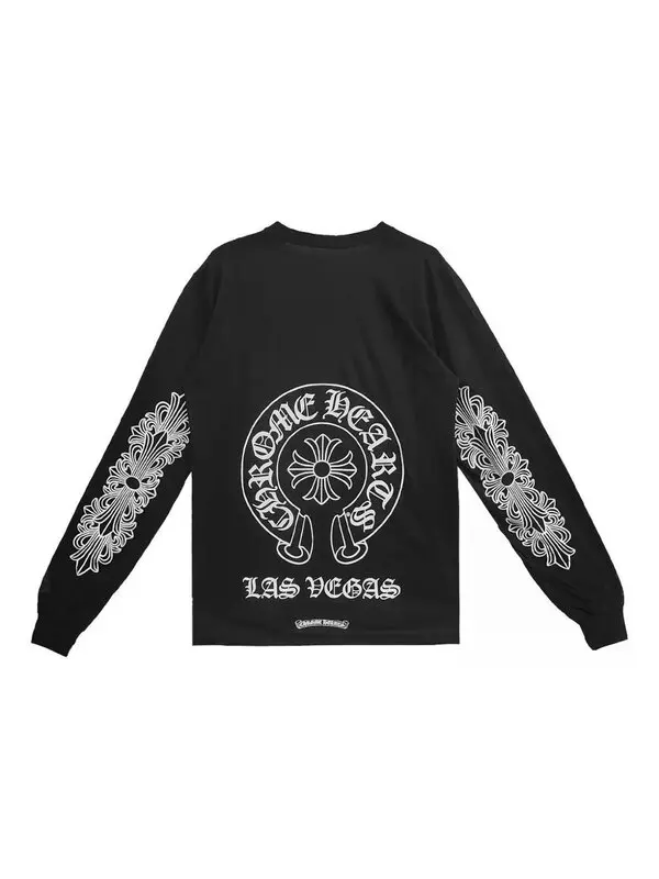 Chrome Hearts Las Vegas Horseshoe Long-sleeve T-shirt
