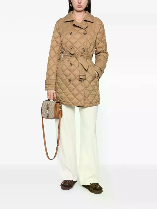 Ralph Lauren Quilted Belted Coat