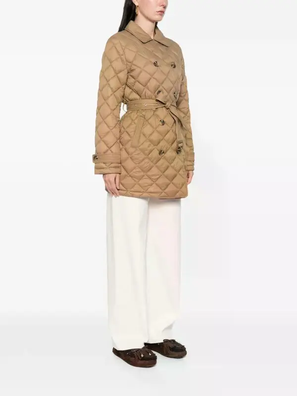 Ralph Lauren Quilted Belted Coat