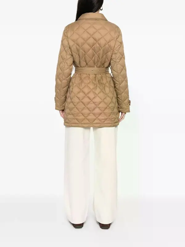 Ralph Lauren Quilted Belted Coat