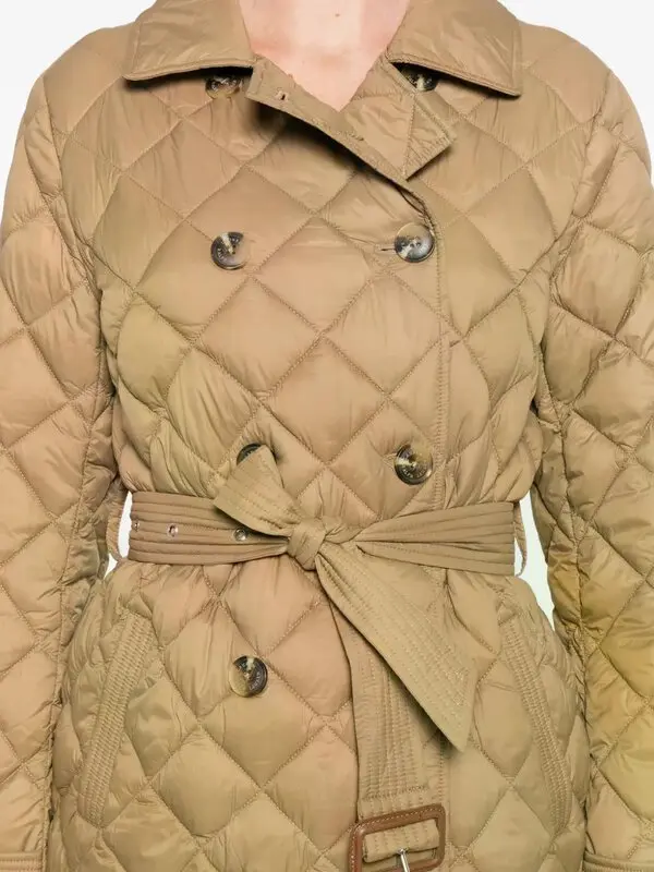 Ralph Lauren Quilted Belted Coat
