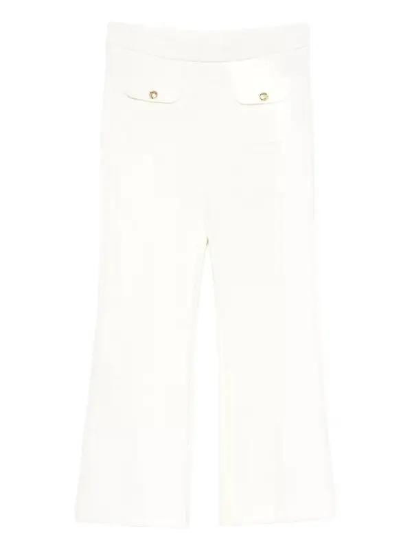 CAMBIO Faith Pocket-detail Trousers - Neutrals