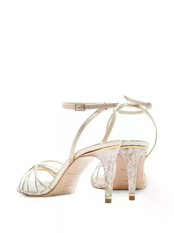 FREYA ROSE Stiletto-heel Sandals - Gold