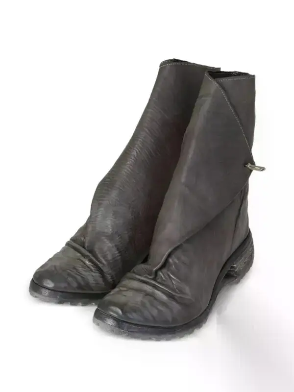 CAROL CHRISTIAN POELL Folded Rubber Sole Boots