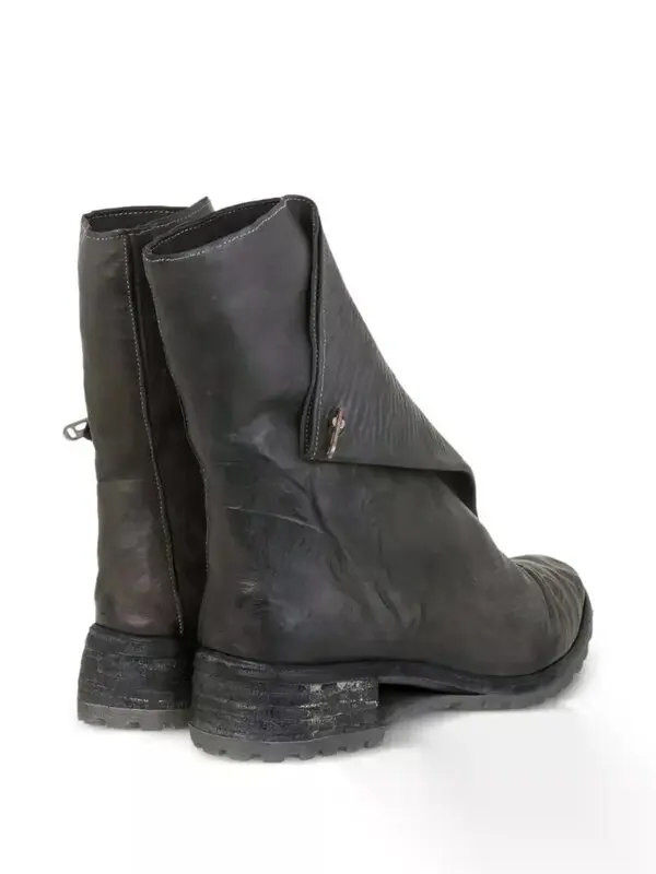 CAROL CHRISTIAN POELL Folded Rubber Sole Boots