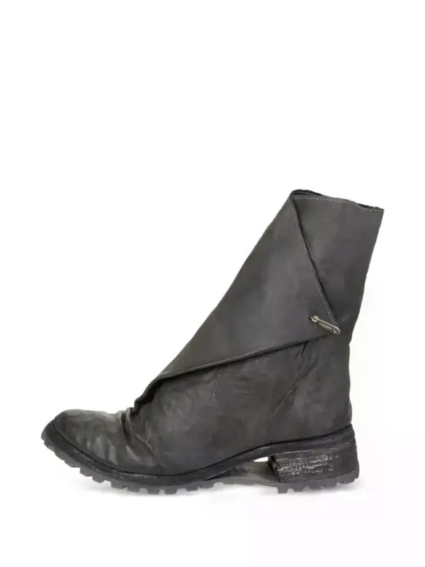 CAROL CHRISTIAN POELL Folded Rubber Sole Boots