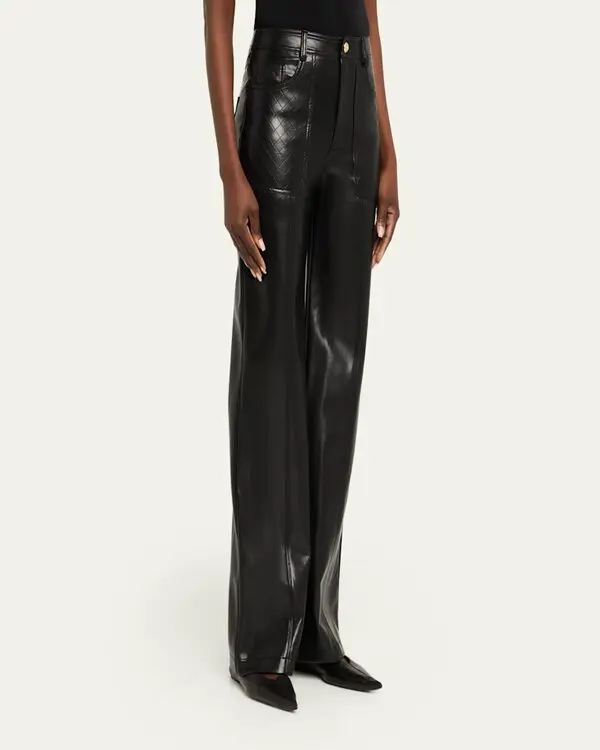 Cinq À Sept Vivian Vegan Leather Pants
