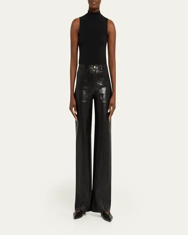 Cinq À Sept Vivian Vegan Leather Pants