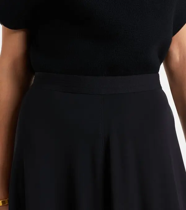 TOTEME Jersey Midi Skirt - Black