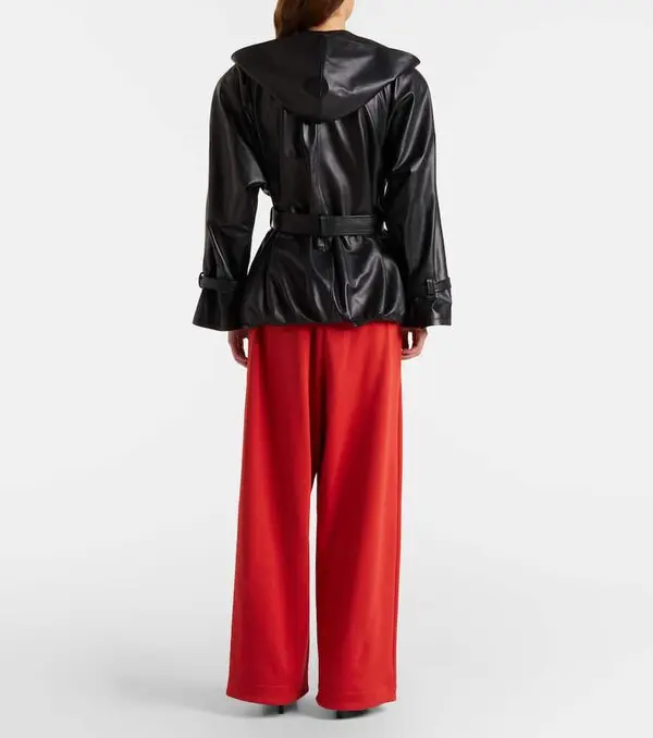 Magda Butrym Cotton-blend Sweatpants - Red
