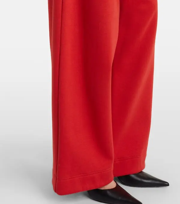 Magda Butrym Cotton-blend Sweatpants - Red
