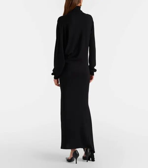 Magda Butrym Knitted Wool Gown