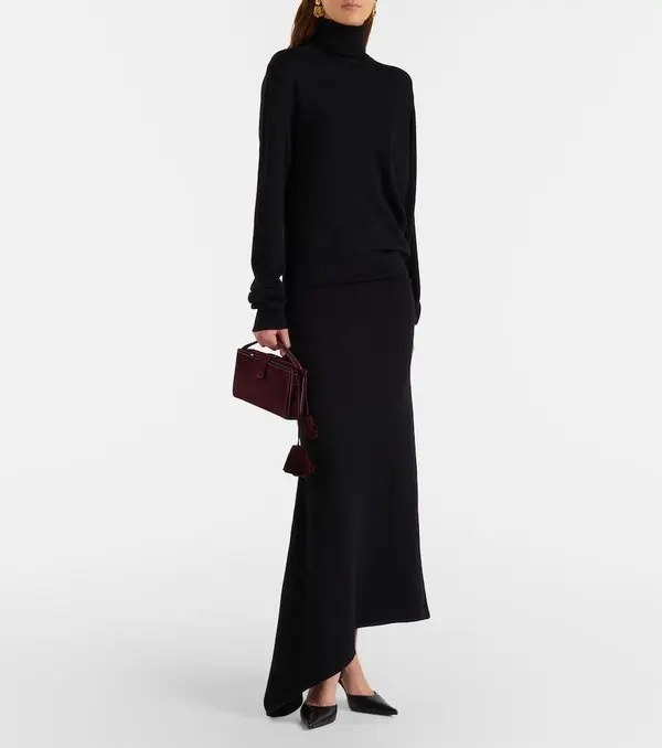 Magda Butrym Knitted Wool Gown
