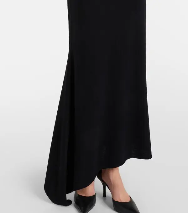 Magda Butrym Knitted Wool Gown