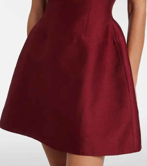 SHUSHU/TONG Bow-detail Mini Dress