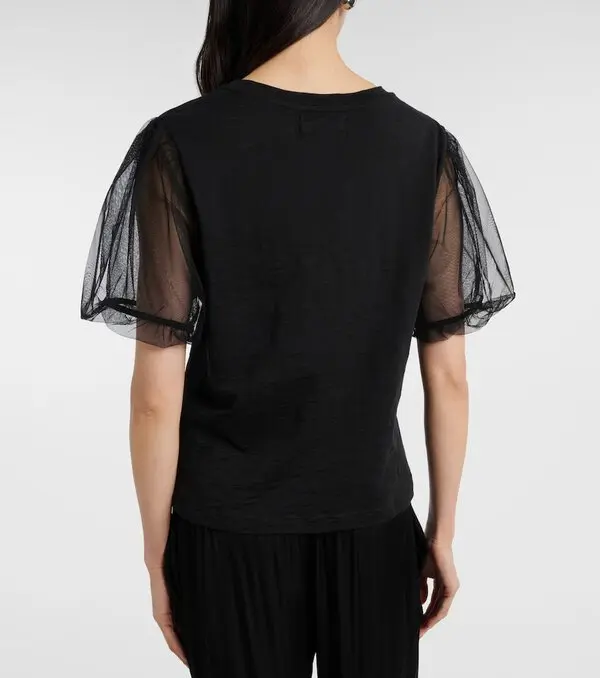 Velvet By Graham & Spencer Justine Cotton Top