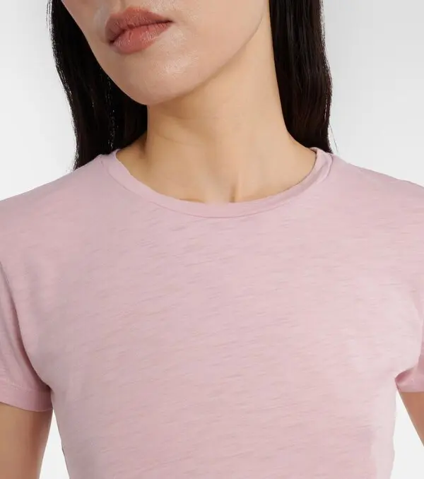 Velvet By Graham & Spencer Sierra Cotton T-shirt - Pink