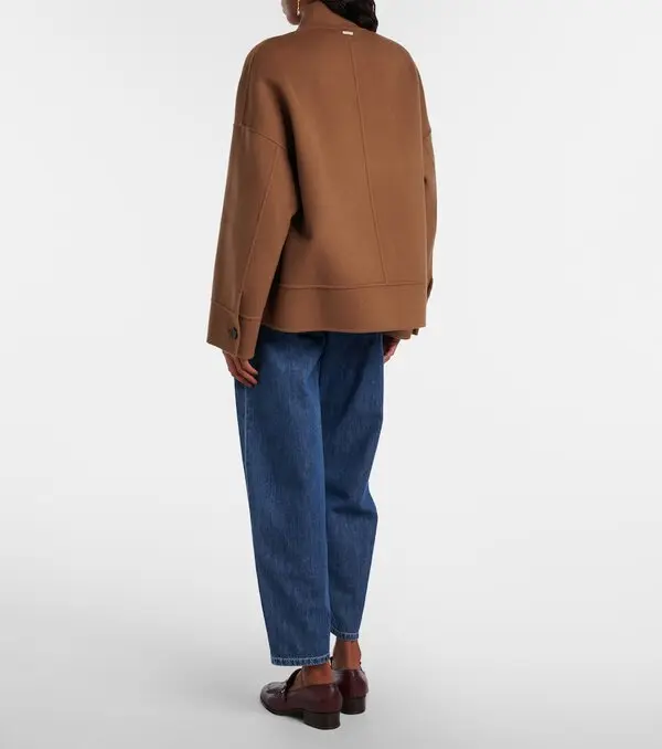 Max Mara Masia High-rise Barrel-leg Jeans